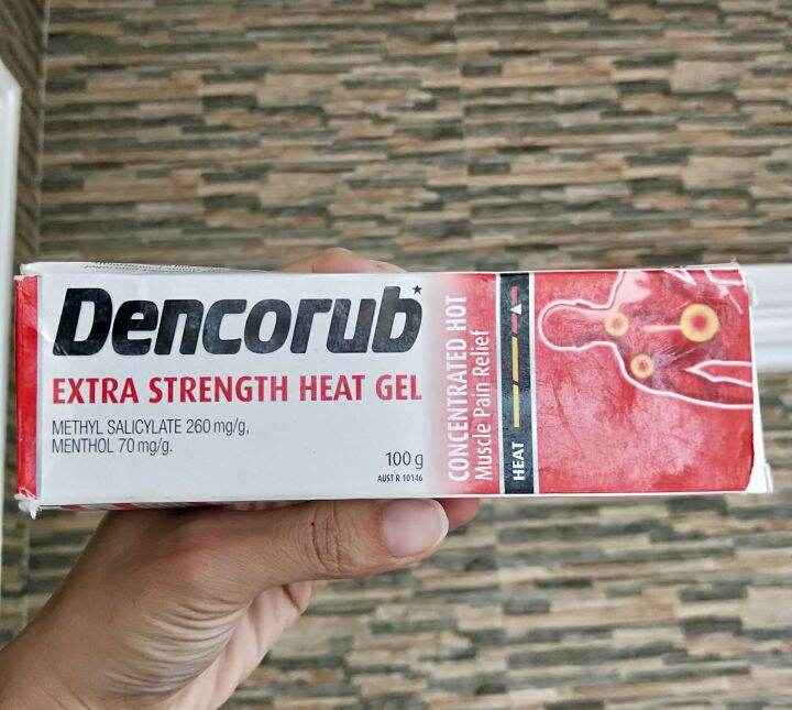 Dencorub Extra Strength Heat Gel 100g | Lazada PH