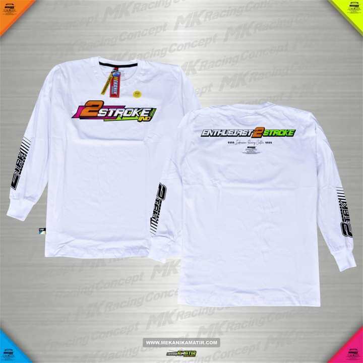 kaos 2tak kaos racing kaos lengan panjang | Lazada Indonesia