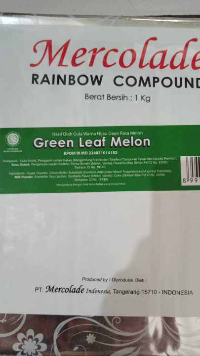 Coklat batang warna Hijau rasa melon 1 Kg | Lazada Indonesia