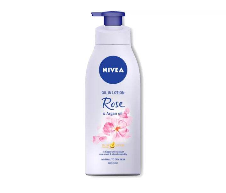 Nivea Rose & Argan Oil Body Lotion 400ml PO2 | Lazada