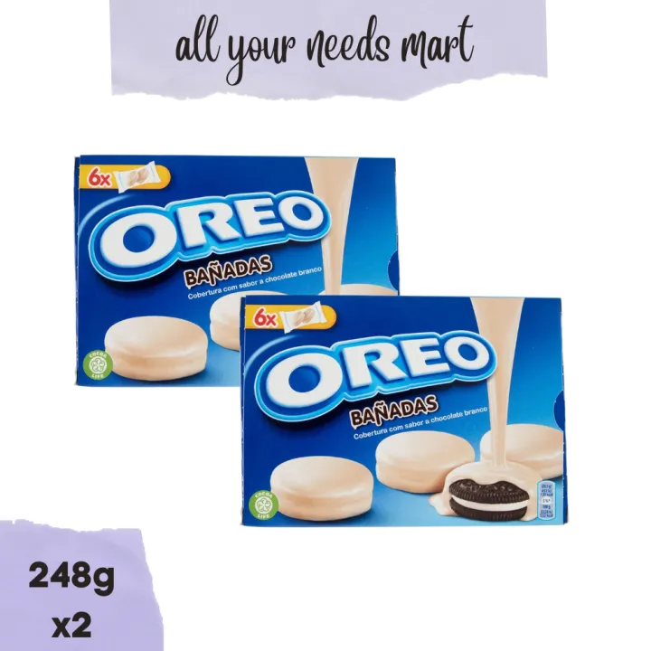Oreo Bañadas White Chocolate, 248g x 2 | Lazada PH