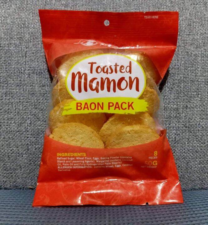 MERZCI Pasalubong Baon pack Toasted mamon | Lazada PH