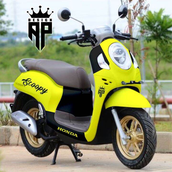 decal sticker scoopy full body FI scopy dekal stiker 2017 2018 2019 ...