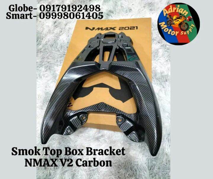 Smok Top Box Bracket Nmax V2 black matte New version | Lazada PH