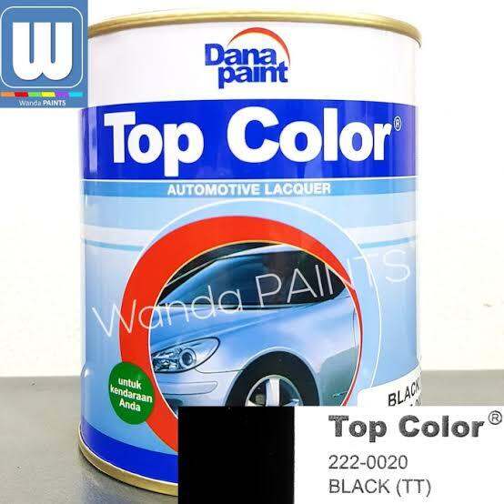 cat top color hitam cat nippe 2000 hitam mengkilap cat duco cat motor ...