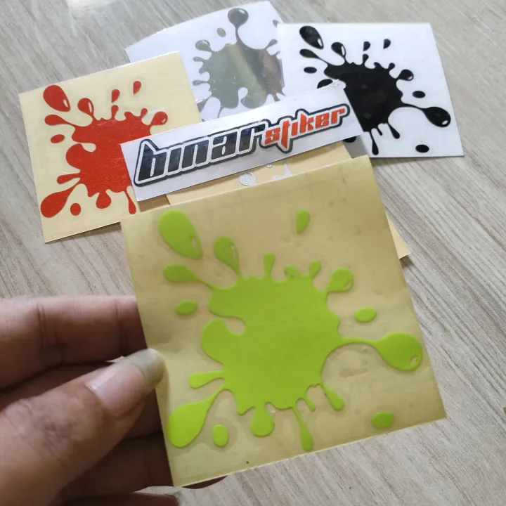 STIKER CUTTING BERCAK AIR | Lazada Indonesia