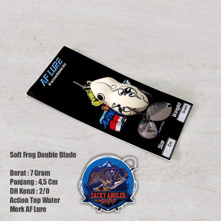 Soft Frog Doubel Blade AF Lure 4,7 Gram | Lazada Indonesia