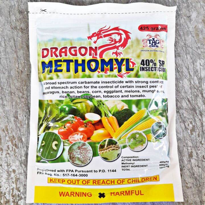 DRAGON METHOMYL 40% SP (425 GRAMS) BROAD SPECTRUM CARBAMATE INSECTICIDE ...