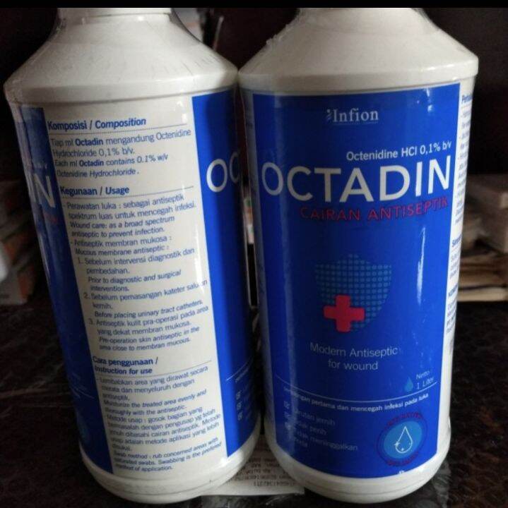 octadin 1 liter antiseptik untuk luka dan perawatan luka | Lazada Indonesia