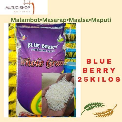25 Kilos Blueberry Rice l Same like Mahalina Rice l Whole Grains Rice ...