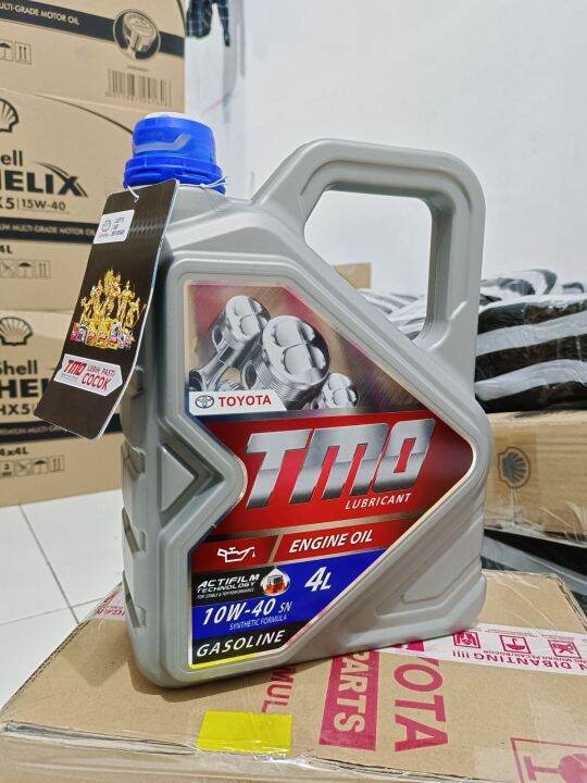 OLI TMO MURAH Motor Oil 10W-40 API SN Mobil TOYOTA AGYA AVANZA ...
