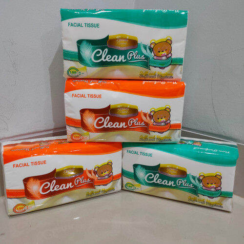 Tissue Clean Plus 180 sheet/2 ply | Lazada Indonesia