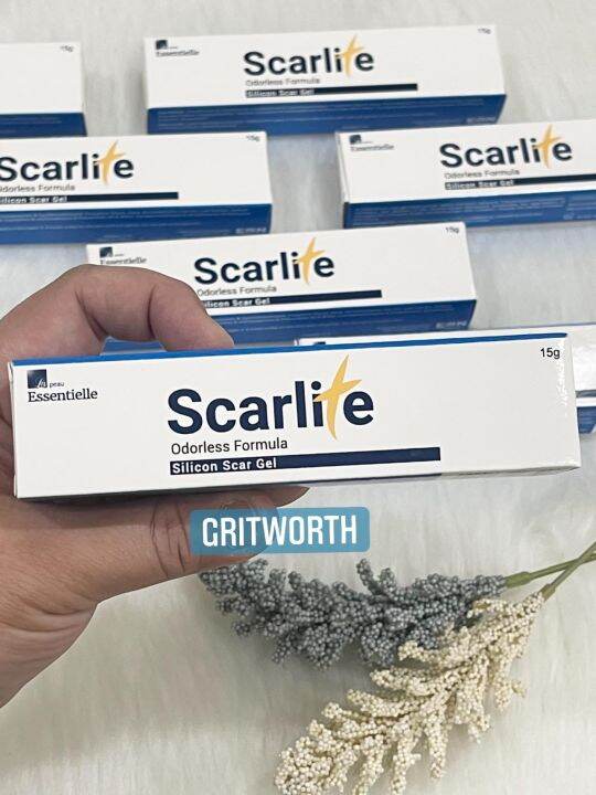 SCARLITE Silicon Scar Gel for Scars Post Surgery and Acne Scars | Lazada PH