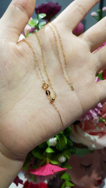Dây chuyền vàng 18k Au750 đủ tuổi hàng nhập ngoại | Lazada.vn
