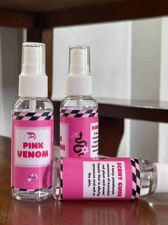 anney perfume series (pink venom inspired by black pink) 50ml oil based ...