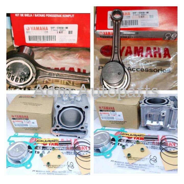 Blok Seher BORE UP 150cc 1PA/3C1+5YP Stang seher Jupiter MX old Mx New ...