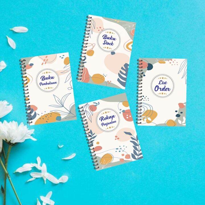 PAKET BUKU ONLINESHOP/BUKU REKAP PENJUALAN/BUKU PEMBUKAAN/BUKU LIST ...