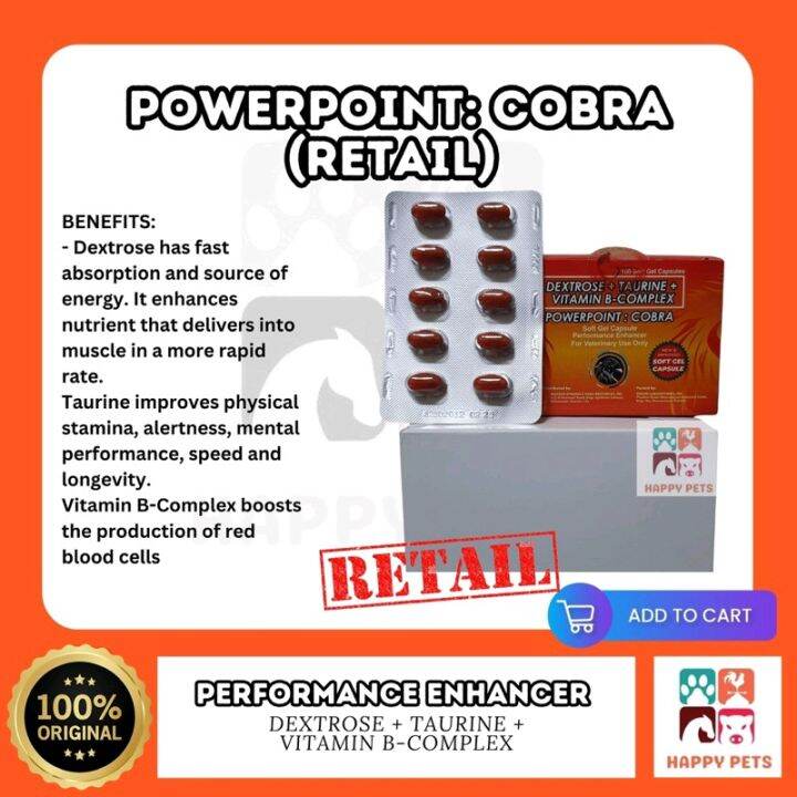 Powerpoint Cobra (RETAIL) - Performance Enhancer | Lazada PH