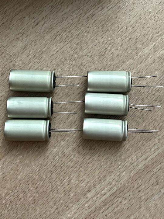 6200 uf 35 v คาปาซิเตอร์สีเงิน อลูมิเนียม elna | Lazada.co.th