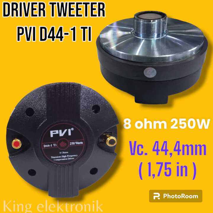 DRIVER TWEETER PVI D44 (harga sudah termasuk packing bubblewrap ...