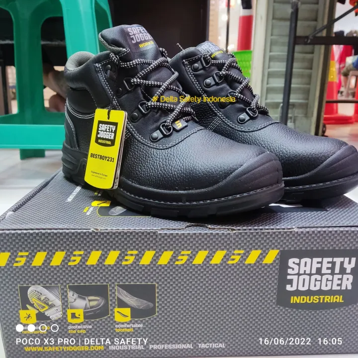 Sepatu Safety Jogger Bestboy Original Safety Shoes Berkualitas Tinggi | Lazada Indonesia