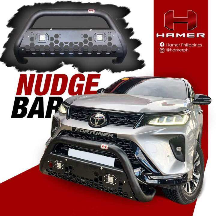 FORTUNER 2022 BULL BAR NUDGE BAR HAMER ORIGINAL | Lazada PH