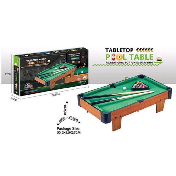 Mainan anak board game tabletop pool table meja biliar billiard ...