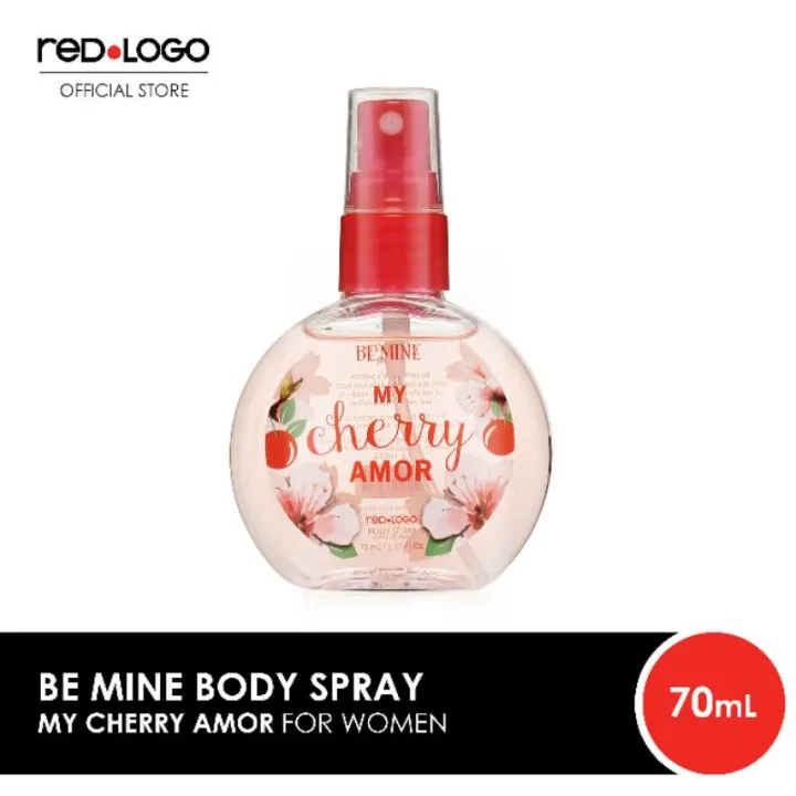 75% off Red Logo Be Mine MY CHERRY AMOR Body spray(70ml) | Lazada PH