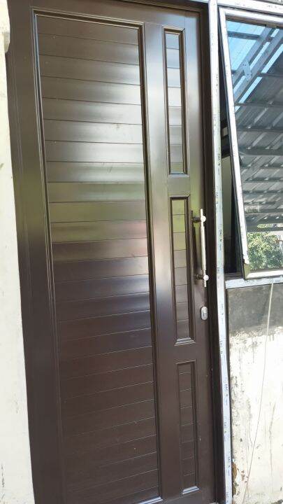 PINTU FULL ALUMINIUM COKLAT/KUSEN PINTU ALUMINIUM COKLAT/PINTU ...