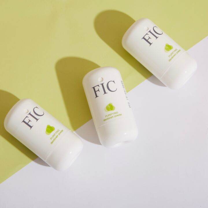 (3 pcs.) FIC PURIFYING DEODORANT POWDER แป้งระงับกลิ่นกาย การันตีใช้แทน ...