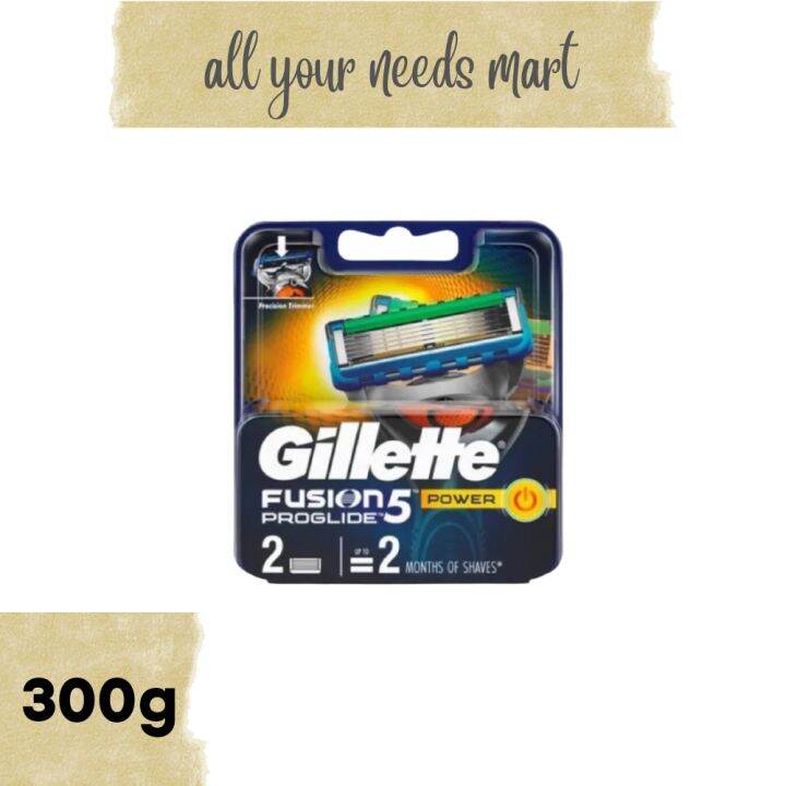 Gillette Fusion 5 • Proglide Power • 2 months Shave • 300g | Lazada PH