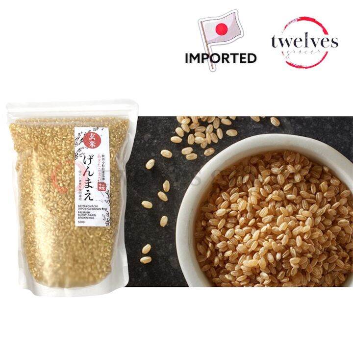 Japanese Rice[Brown Rice🇯🇵Sushi Rice]500g TG Premium Short-Grain Rice ...