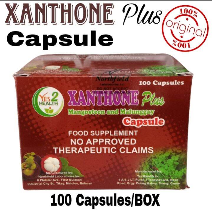 Xanthone Plus Capsules (100 capsules per Box) ORIGINAL!!!! | Lazada PH