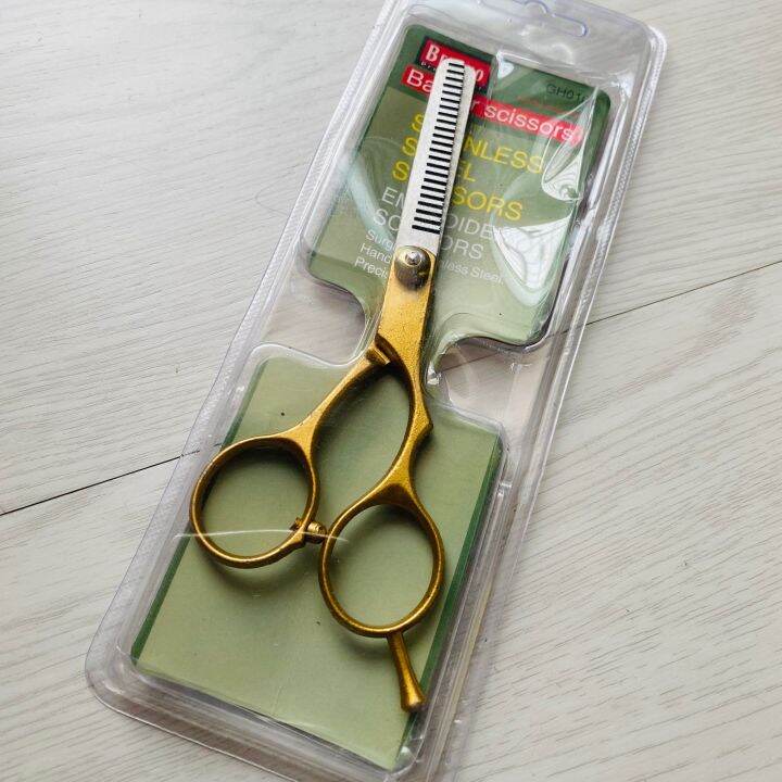 gunting sasak stainless / gunting potong rambut stenlis / Mawar88shop ...
