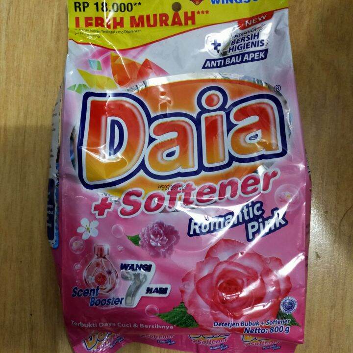 daia + softener deterjen bubuk 800gr | Lazada Indonesia