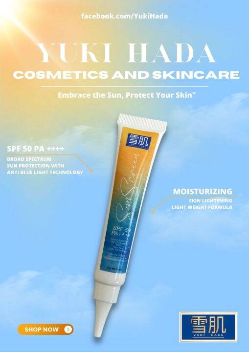 YUKI HADA Sunscreen SPF50++++ | Lazada PH