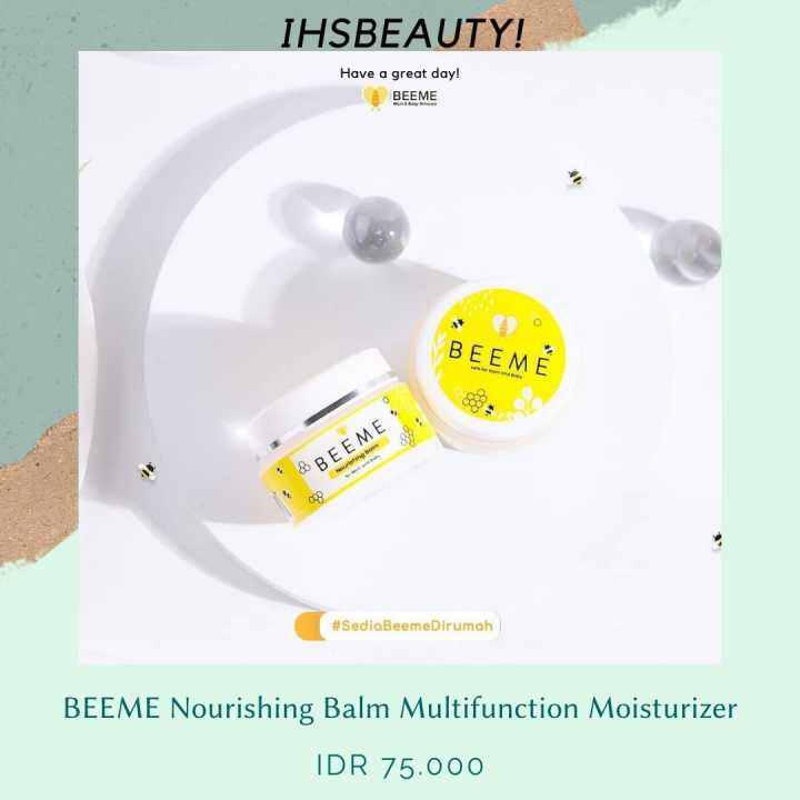 BEEME Nourishing Balm 15gr Skin Care Ibu dan Anak Original | Lazada ...