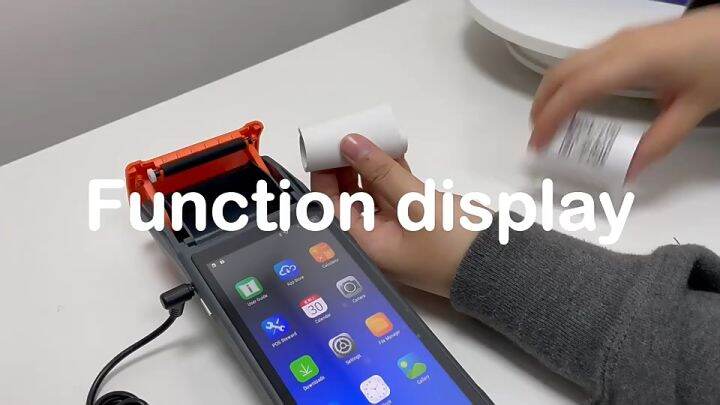 5.99"HD Screen Android 4G Touch Mobile POS Terminal, Payment Terminal ...