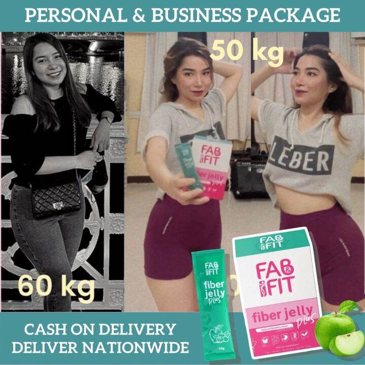 Fiber Jelly Plus by Fab & Fit (10 sachets) | Lazada PH