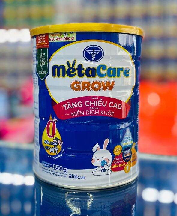 Sữa Bột Nutricare Metacare Grow 0+ (850g) | Lazada.vn