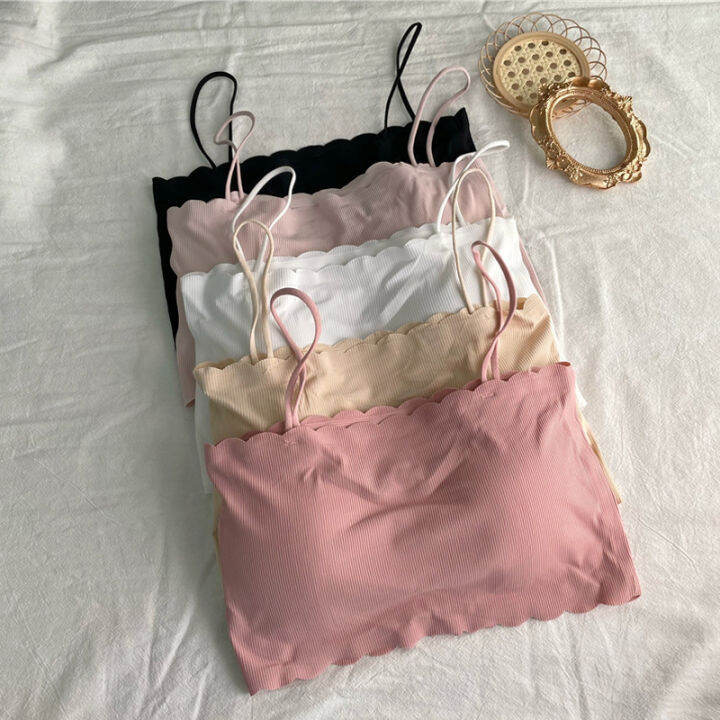 Beauty Back Sling Female Summer Student Girl Wrap-around Tube Top ...