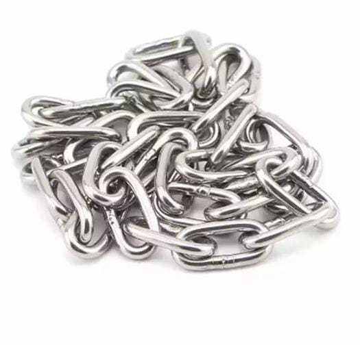 Rantai Besi Kapal 1/8 inch Rante Gembok Pagar Serbaguna - Harga 1 Meter ...