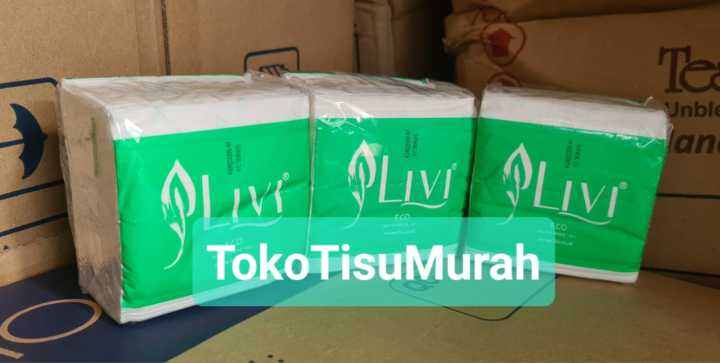 Livi Tissue Eco Multipurpose Tisu Pop Up Meja Makan 250 sheets | Lazada ...