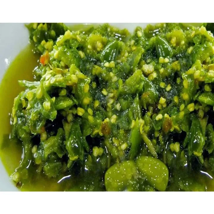 sambel hijau gledek 1 porsi dadakan tumbuk fresh rasa dijamin mantul ...