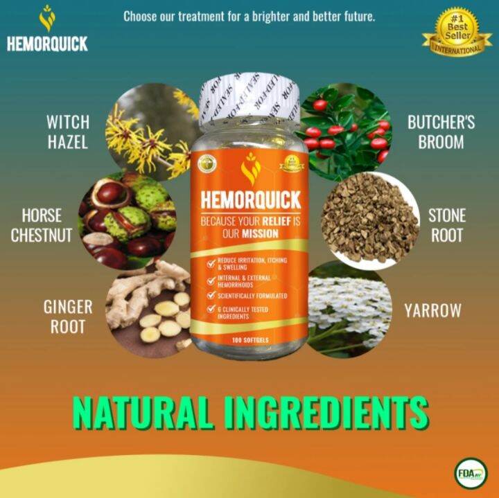 HemorQuick - 100% Original Made with Natural Ingredients | Lazada PH