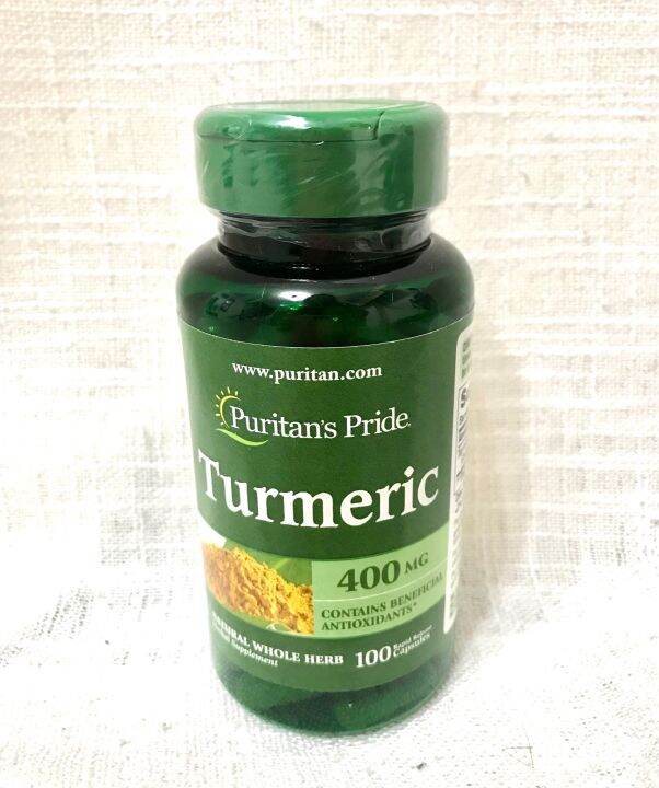 Turmeric 400mg 100 caps Puritan's Pride | Lazada PH