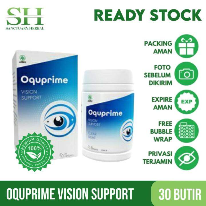 OQUPRIME ASLI OBAT MATA MINUS PLUS KATARAK GLUKOMA SILINDER | Lazada ...
