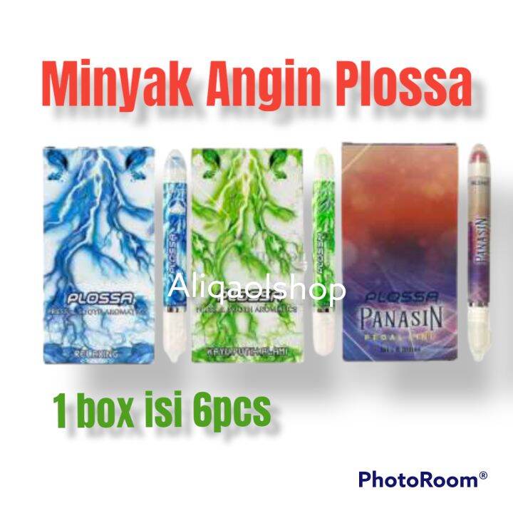 PLOSSA Minyak Angin Aromatherapy 1 box | Lazada Indonesia