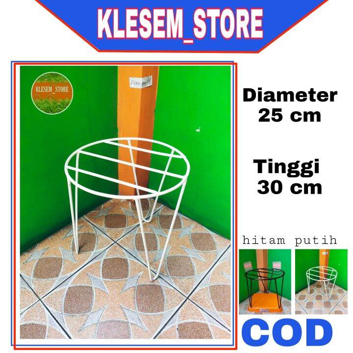 STANDING pot d25 t30cm besi kuat model rak | Lazada Indonesia