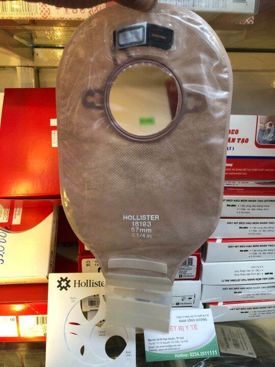 (MÃ TÚI 18193) Túi Hậu Môn Nhân Tạo HOLLISTER 18193 (Túi Chứa Phân hậu ...